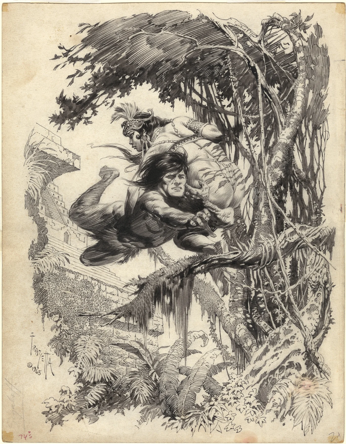 Stunning Collection of Frank Frazetta Fantasy Art Is Going Up For Sale ...