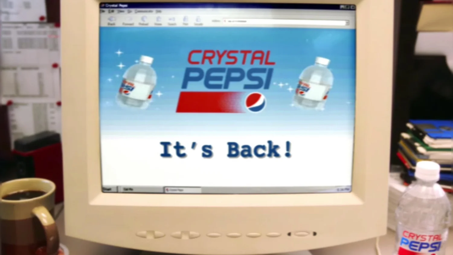 1992’s Crystal Pepsi Is Coming Back! — GeekTyrant
