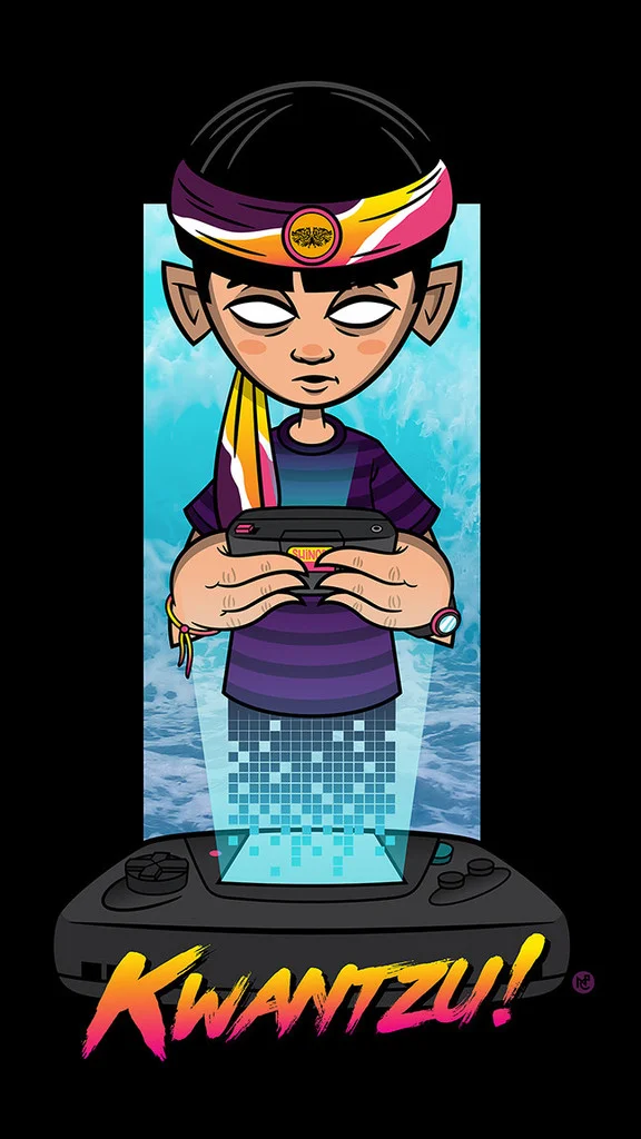 SURF NINJAS Actor Creates Cool Piece of Art Celebrating The Movie ...