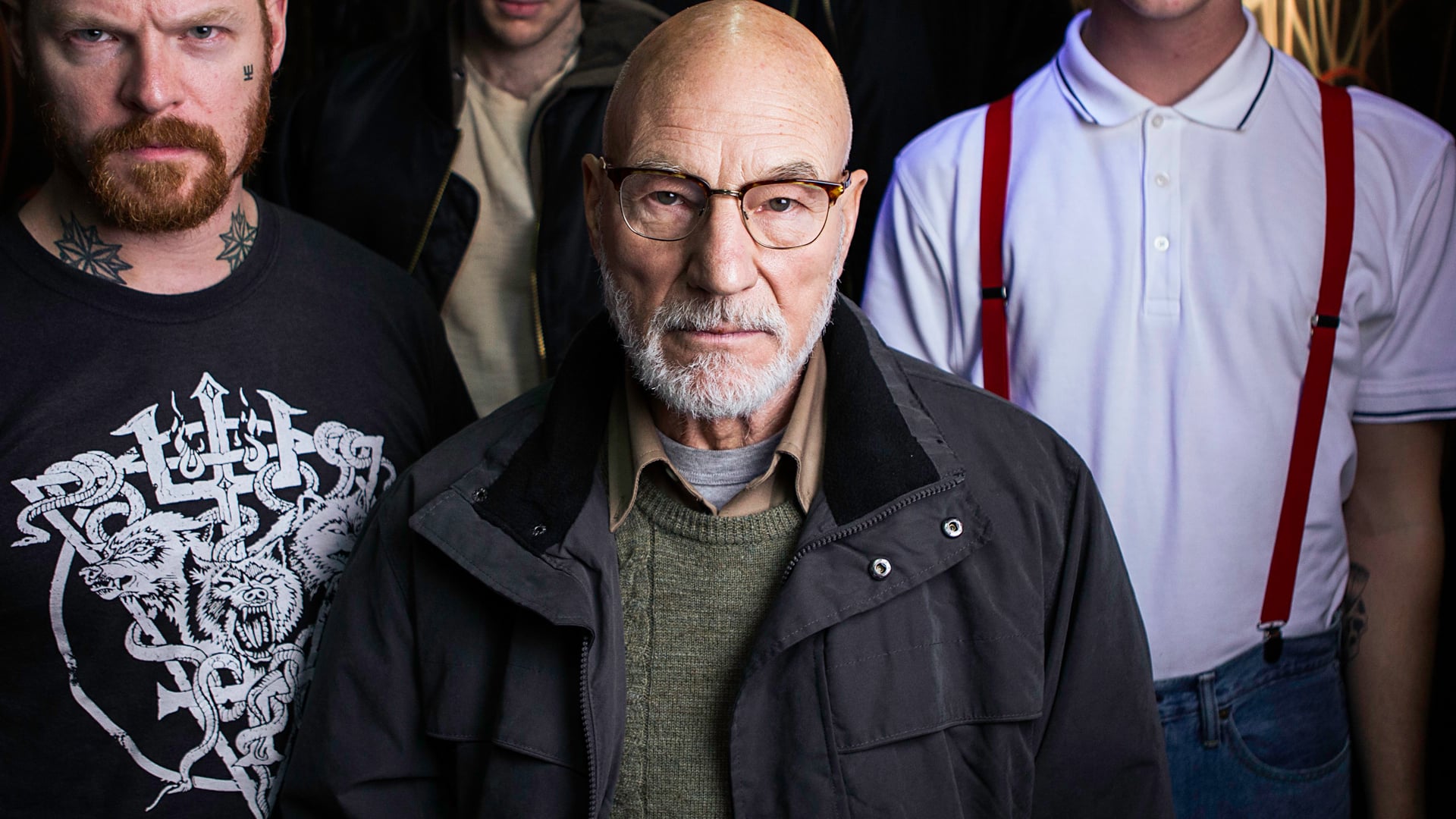 Patrick Stewart With Beard