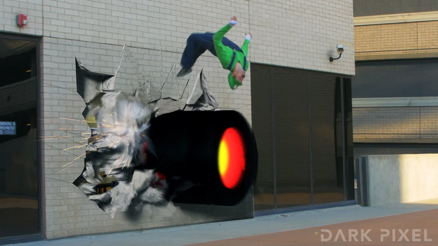 Mario And Luigi Parkour Their Way to Victory in Beautiful 4K Quality ...