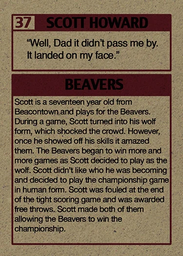 Brilliantly Fun Pop Culture Sports Movie Trading Card Art — GeekTyrant