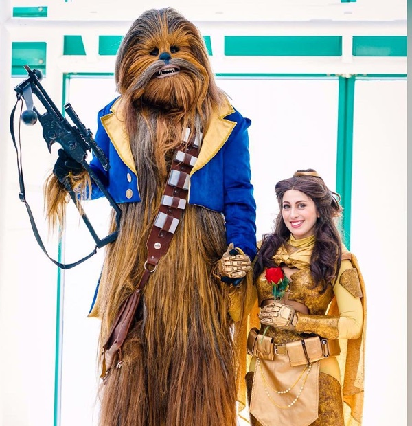 STAR WARS and BEAUTY AND THE BEAST Cosplay Mashup — GeekTyrant