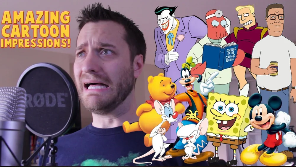 Voice Artist Impresses With Classic Cartoon Character Voice Impressions ...