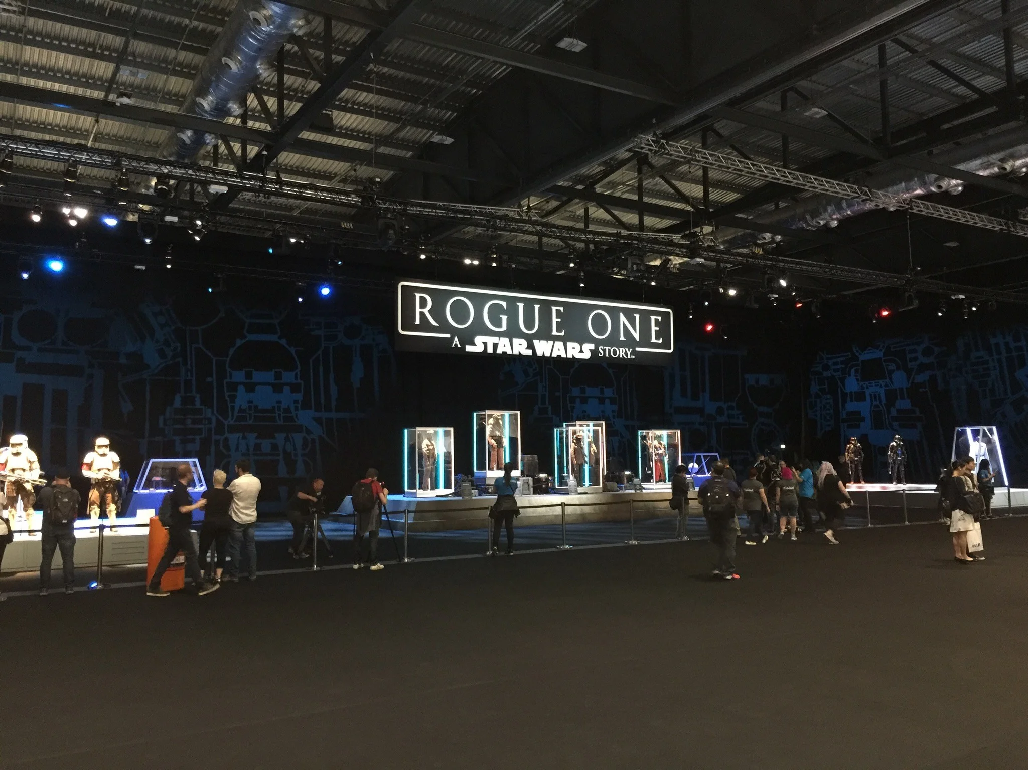 Photos of STAR WARS: ROGUE ONE Costumes and Ships from Star Wars ...