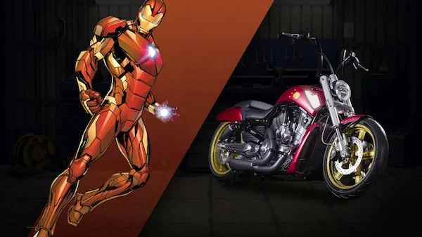 Marvel and Harley Davidson Join Forces To Create 27 Superhero-Themed ...