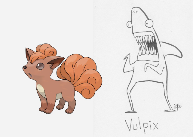 Artist Draws a Series of Pokémon Character Sketches Having Never Seen a ...