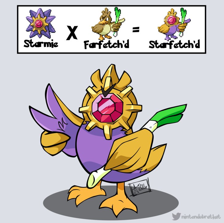 Pokémon Fusion Art Series Awesomely Mashes Together Pokémon Creatures ...