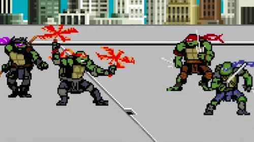 8-Bit Cinema: TEENAGE MUTANT NINJA TURTLES: OUT OF THE SHADOWS — GeekTyrant