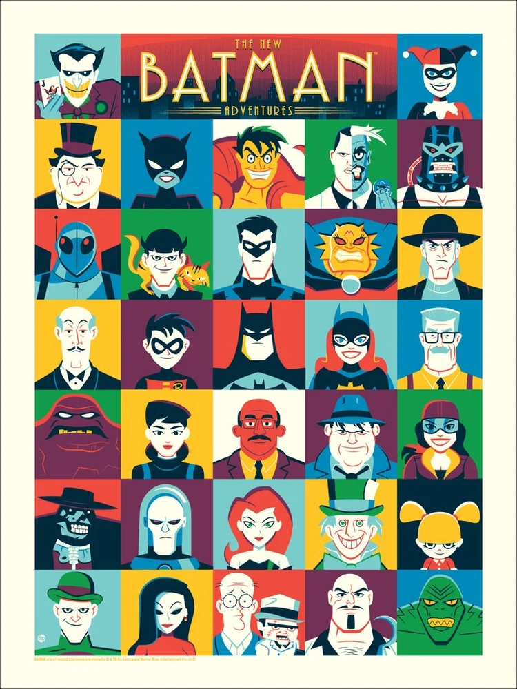 Cool Mondo Posters For BATMAN: THE ANIMATED SERIES and THE NEW BATMAN ...