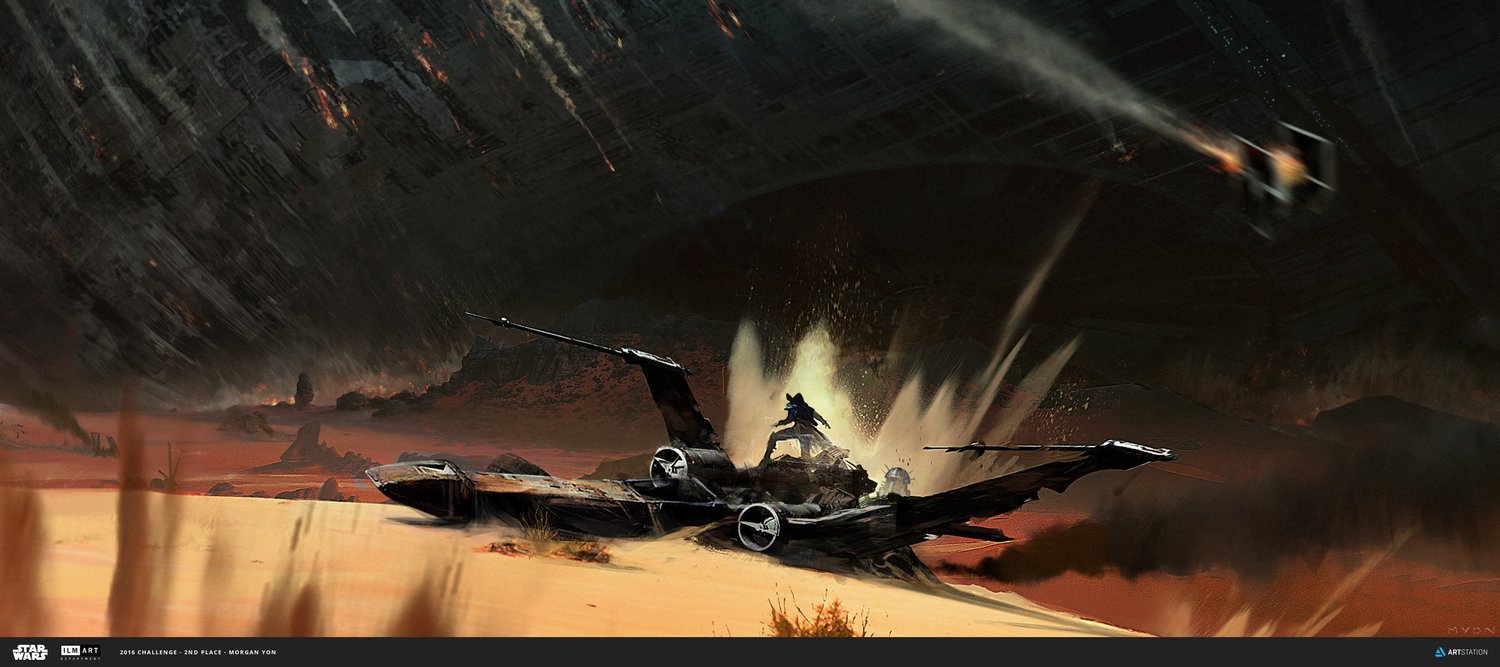 You Have to See This STAR WARS Art From ILM's Contest Winners — GeekTyrant