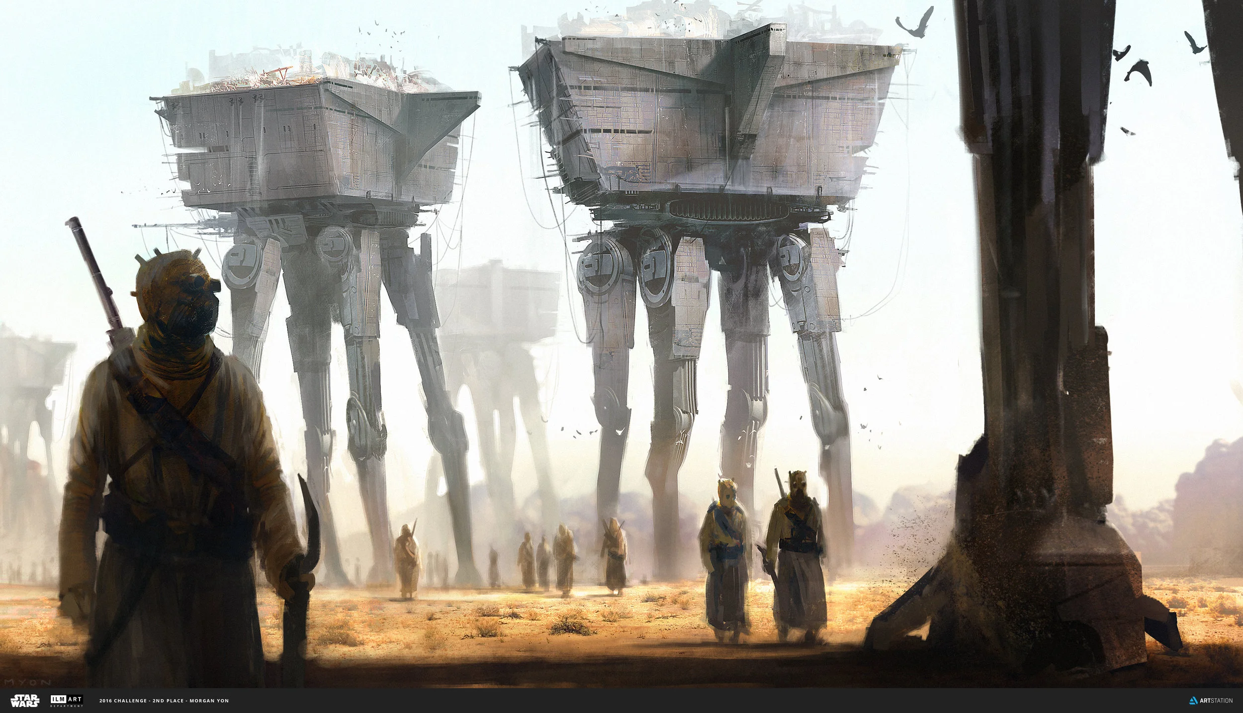 You Have to See This STAR WARS Art From ILM's Contest Winners — GeekTyrant