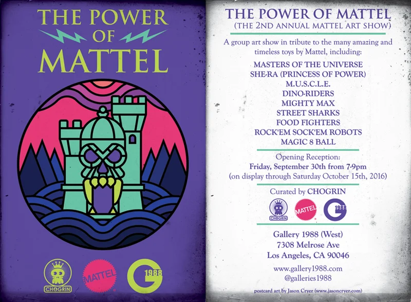 Radical Collection of Toy-Inspired Art From The POWER OF MATTEL Art ...