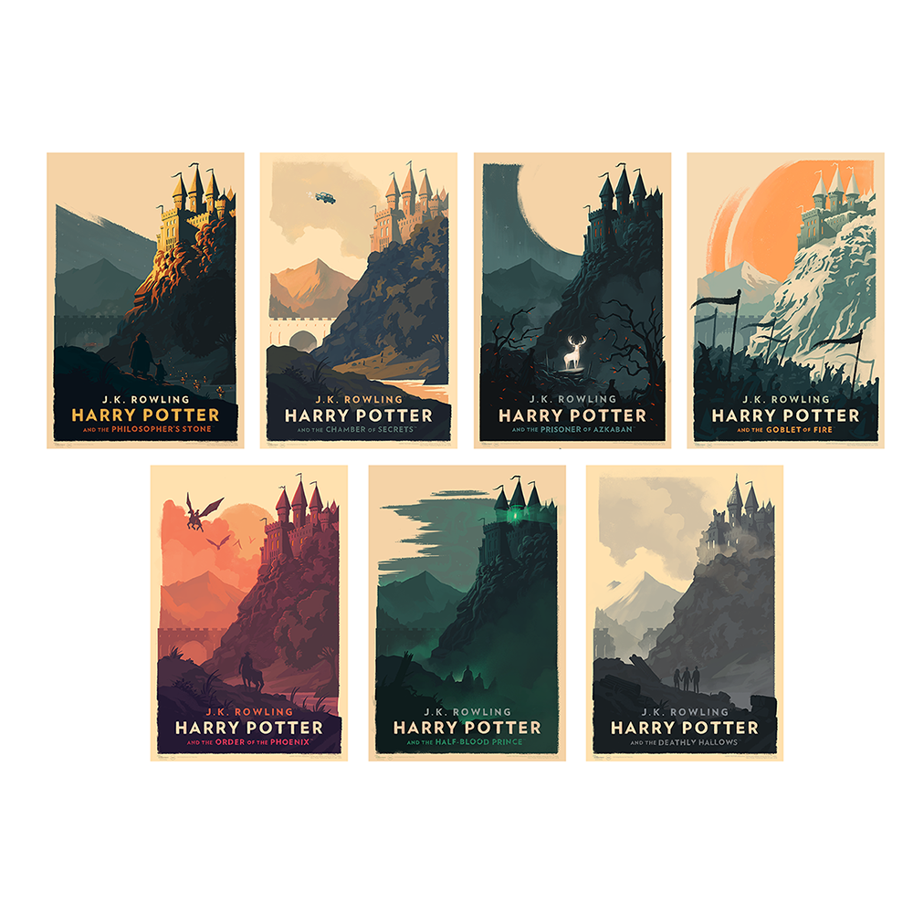 Seven Fantastically Magical HARRY POTTER Posters Created by Olly Moss ...