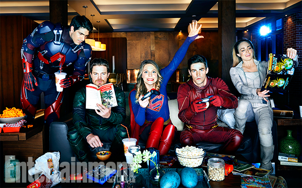 First Promo Spot and Photos From the Big DC/CW Crossover Featuring The ...