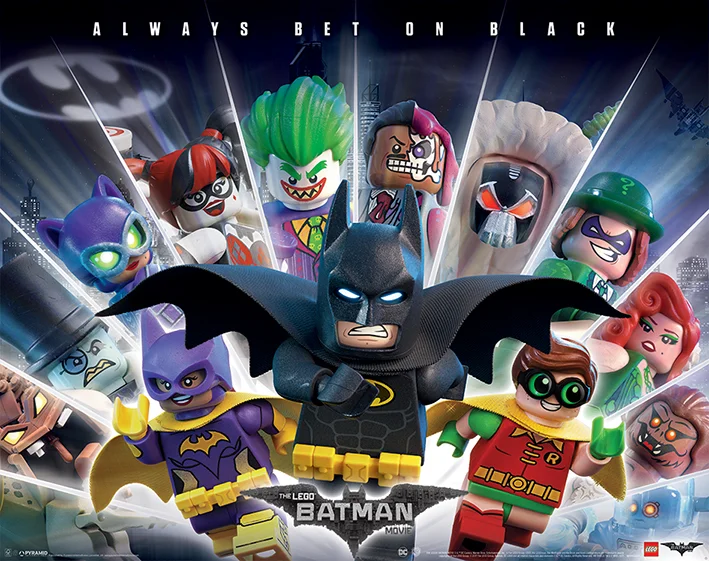 Huge Collection of Delightful Posters for THE LEGO BATMAN MOVIE ...