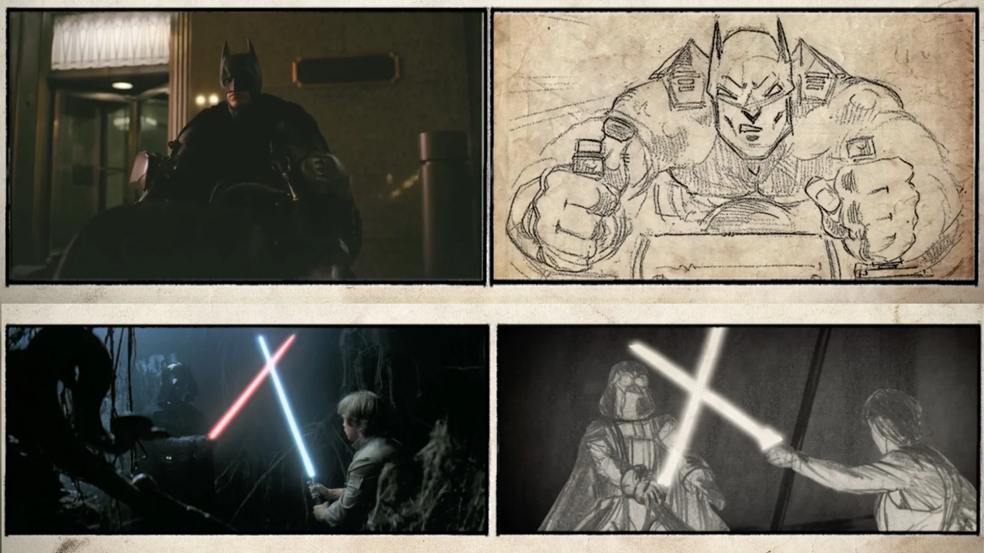 Watch Movie Scenes Play Out Next to Their Original Storyboard Art ...