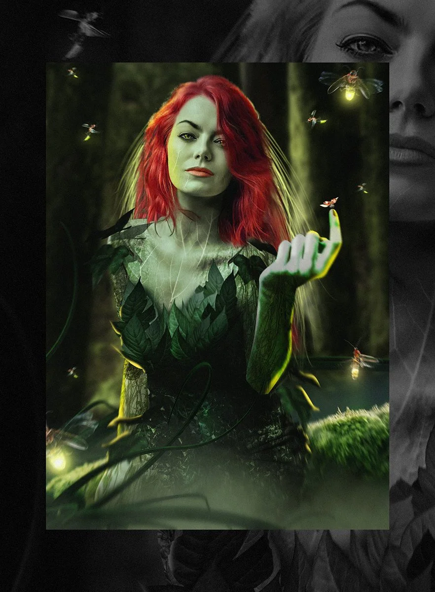 GOTHAM CITY SIRENS Fan Art Shows Emma Stone as Poison Ivy and Eliza Dushku as Catwoman — GeekTyrant
