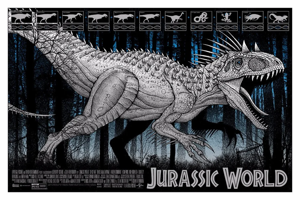 Mondo Gets Prehistoric with New JURASSIC PARK and JURASSIC WORLD Prints ...