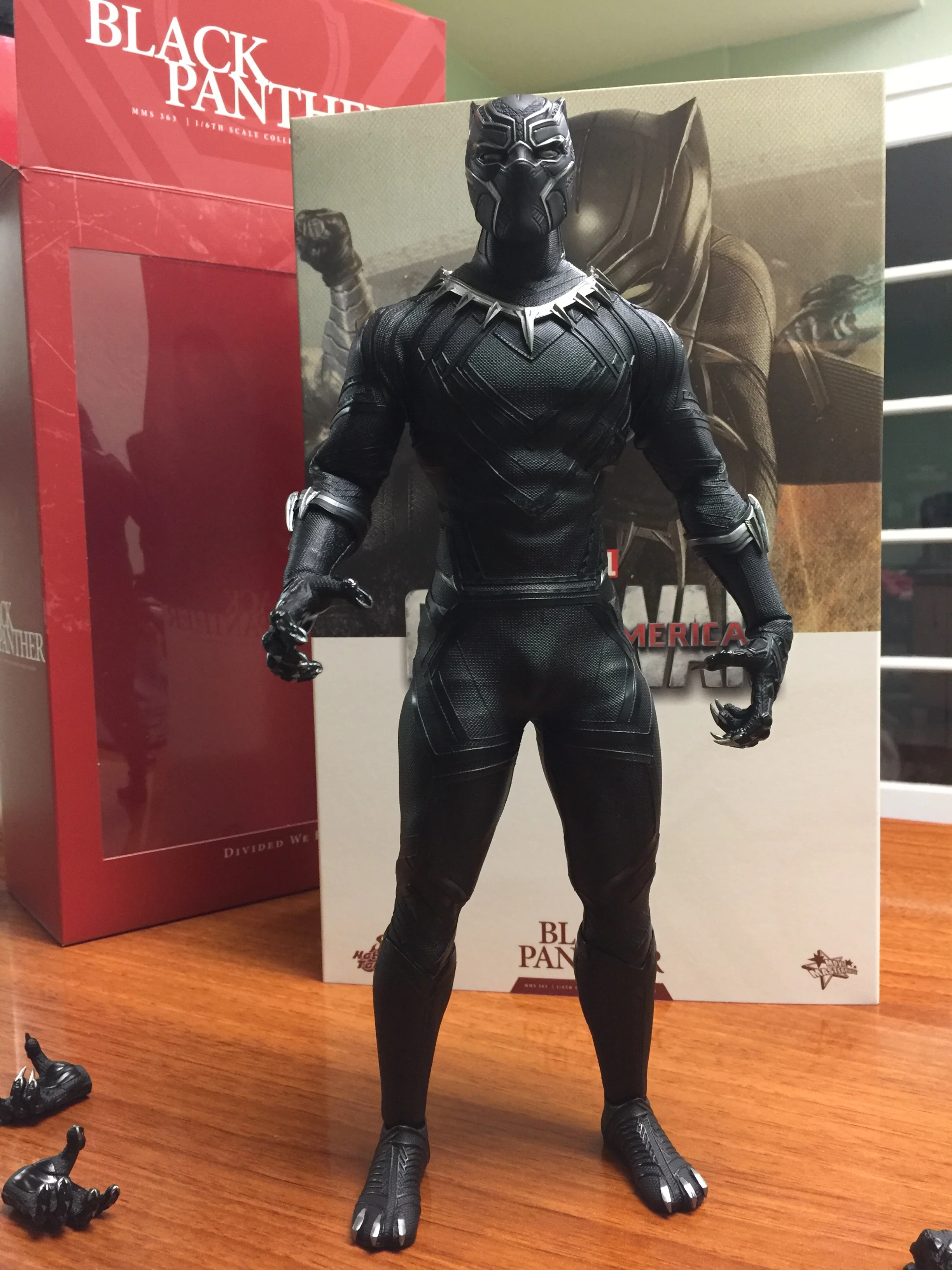 CIVIL WAR Black Panther Sideshow Collectibles Action Figure Review ...