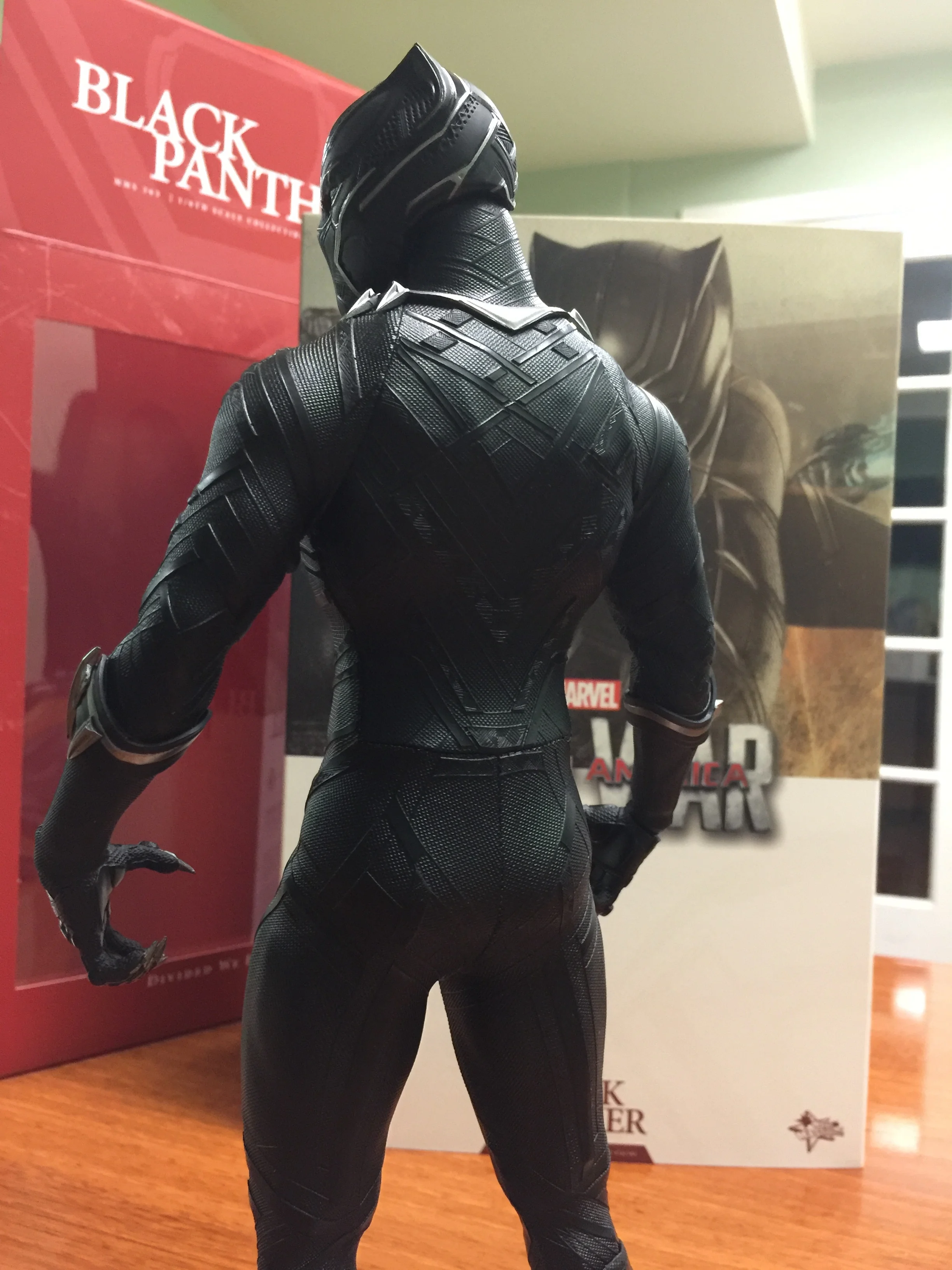 CIVIL WAR Black Panther Sideshow Collectibles Action Figure Review ...