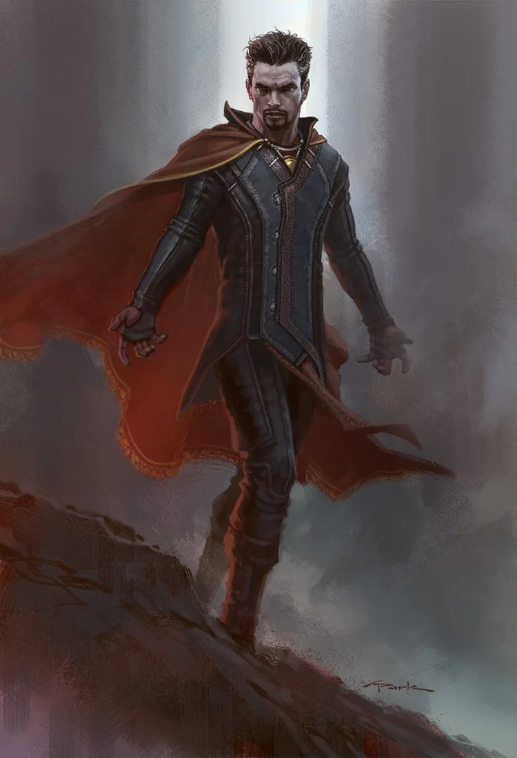 DOCTOR STRANGE Concept Art Shows Off a Slick-Looking Different Costume ...