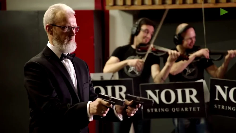 Watch a Russian Marksman Perform Classical Music With Two Guns — GeekTyrant