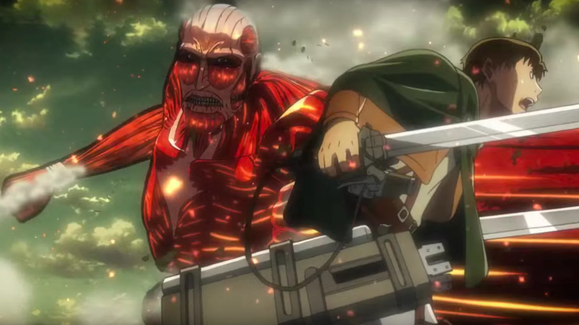 New ATTACK ON TITAN Season 2 Trailer Is an All Out Brutal War of Titans ...