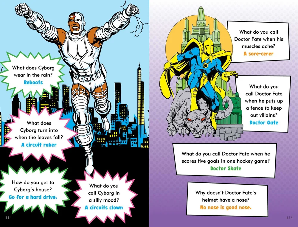 There's an Official DC Superhero Joke Book Filled With the Worst Jokes ...