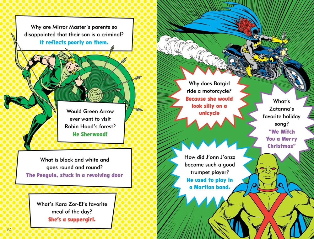There's an Official DC Superhero Joke Book Filled With the Worst Jokes ...
