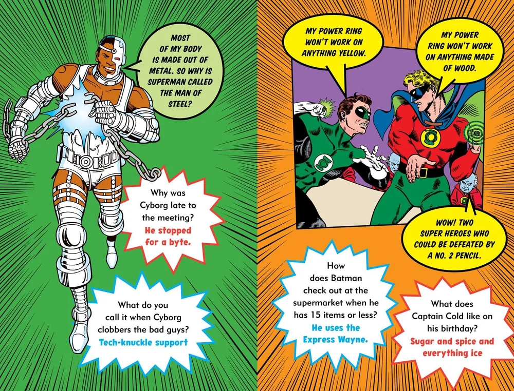 There's an Official DC Superhero Joke Book Filled With the Worst Jokes ...