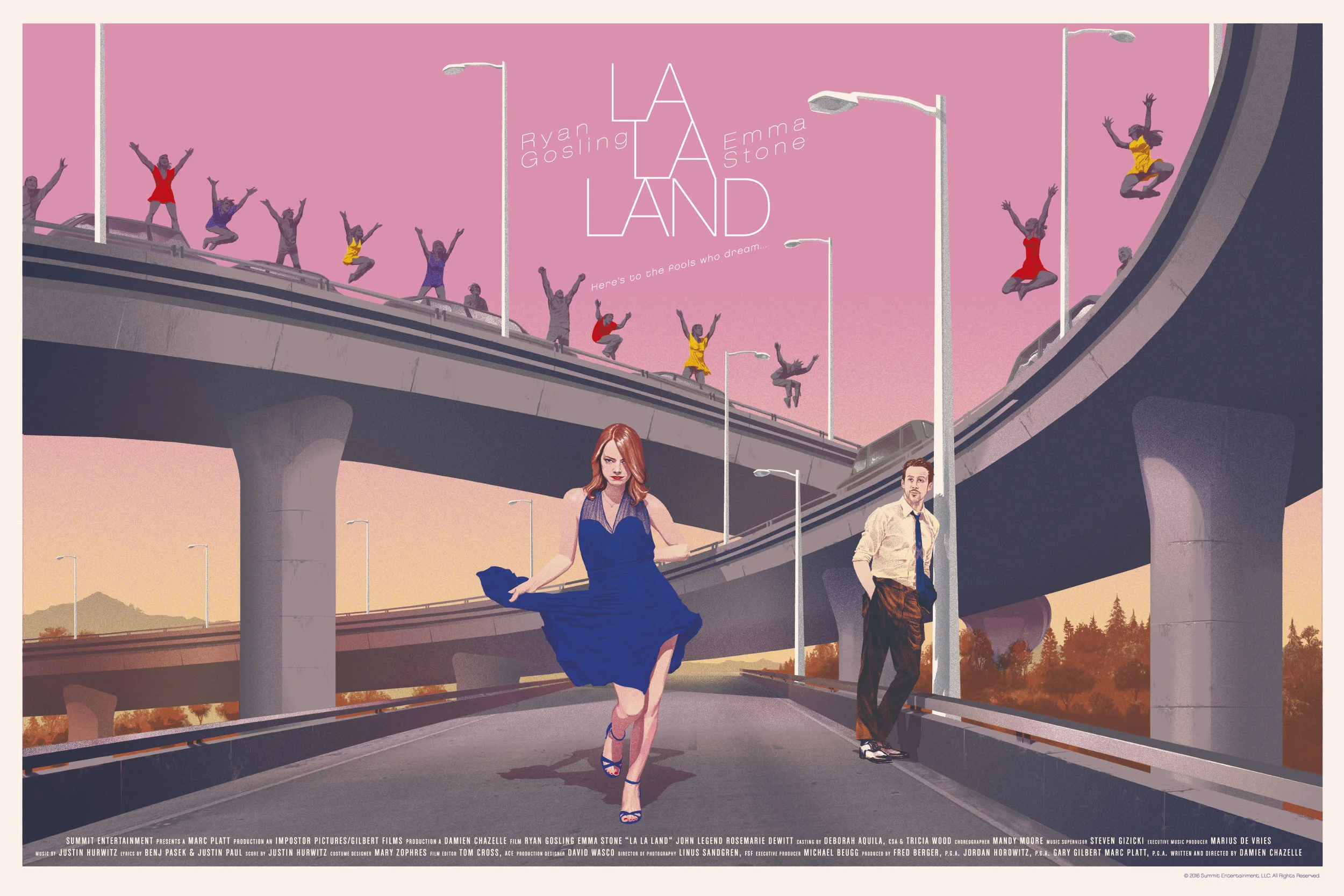 LA LA LAND Gets Three New Art Prints to Celebrate Its Blu-ray Release ...