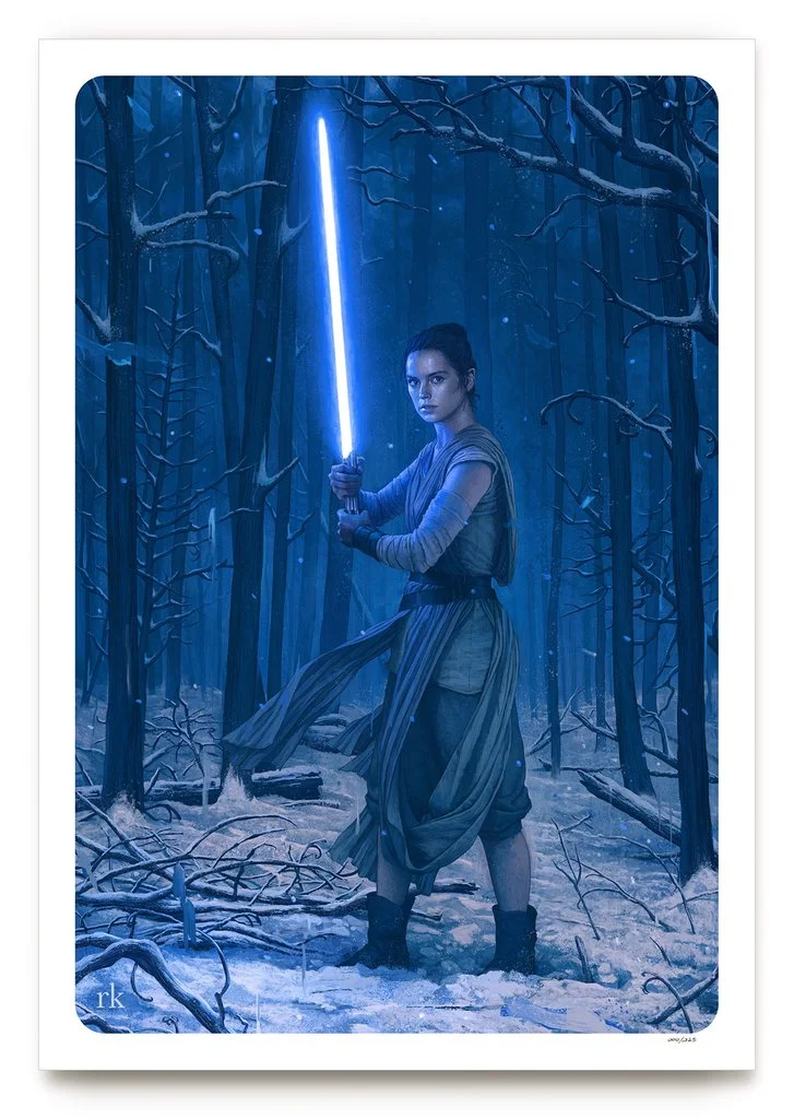 New STAR WARS Posters Depict the Calm Before Kylo Ren and Rey's ...