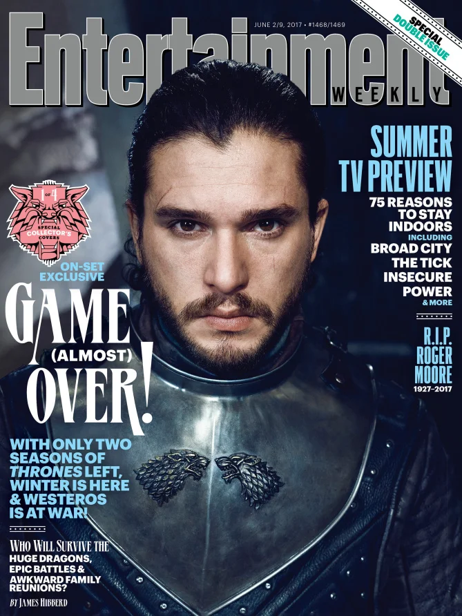 The Starks Are reunited in EW's GAME OF THRONES Season 7 Covers and ...