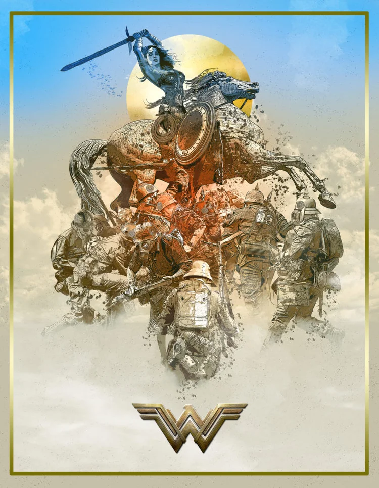 Super Rad Collection of WONDER WOMAN Poster Art From Poster Posse ...