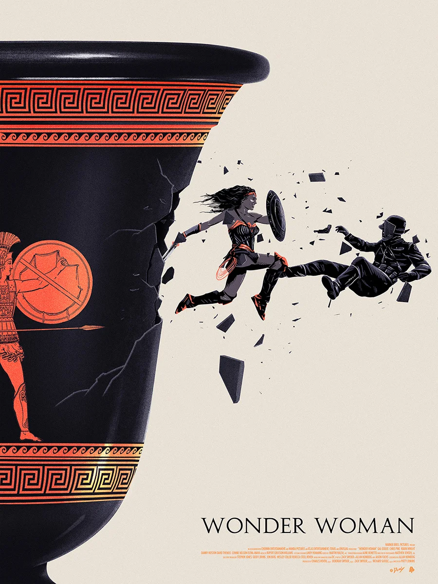 Super Rad Collection of WONDER WOMAN Poster Art From Poster Posse ...