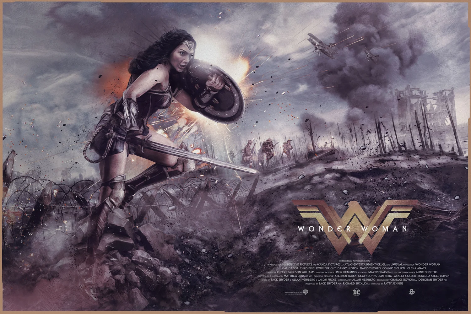 Super Rad Collection of WONDER WOMAN Poster Art From Poster Posse ...