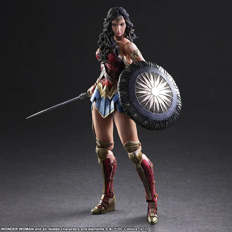 Square Enix Reveals Their Play Arts Kai WONDER WOMAN Action Figure ...