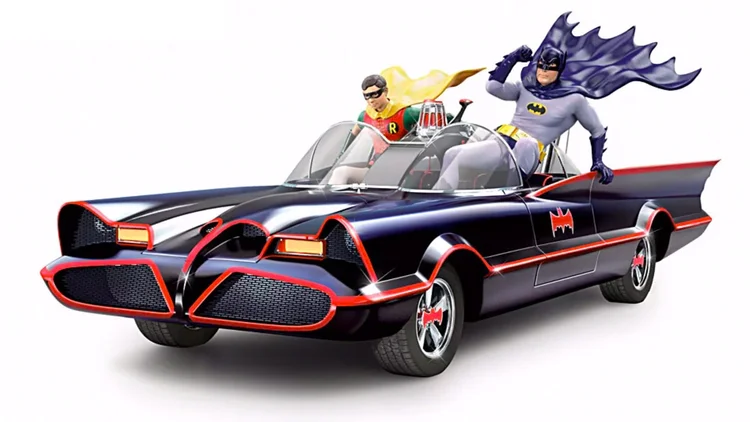 This Classic Batmobile Sculpture Also Plays the 1960s Theme Song ...