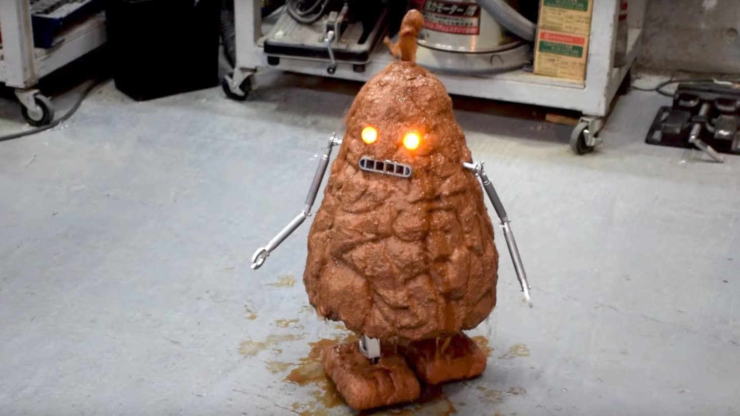This Nasty Poop Robot From Japan Spews Diarrhea — GeekTyrant