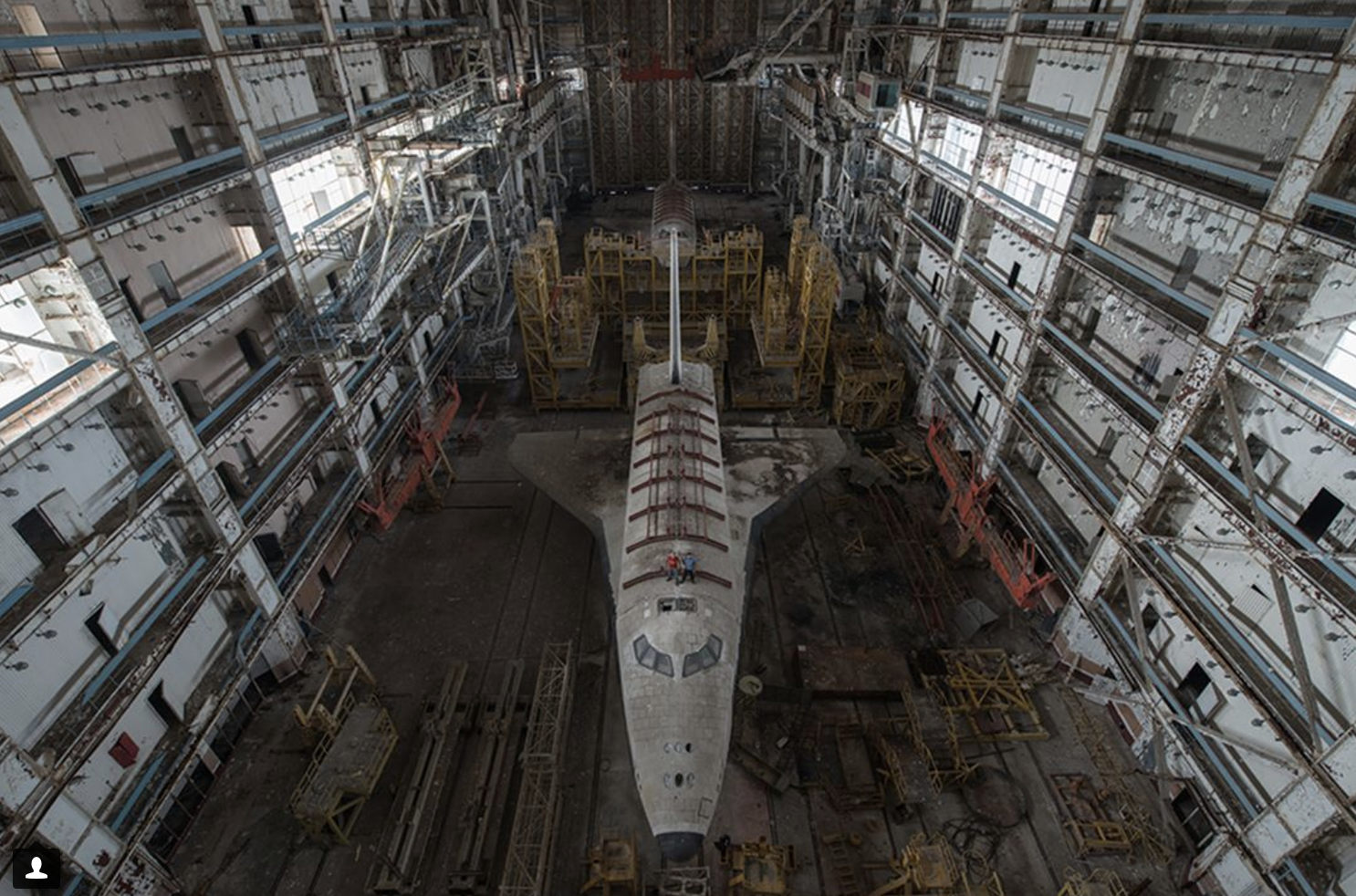 Awesome Video and Photos of an Abandoned Soviet Space Shuttle and ...