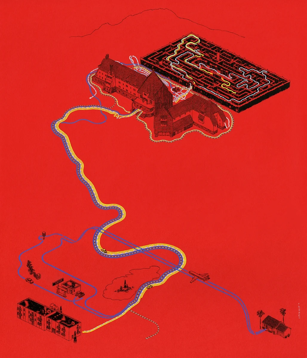 Here's an Awesome Collection of Pop Culture Art That Maps Out The ...