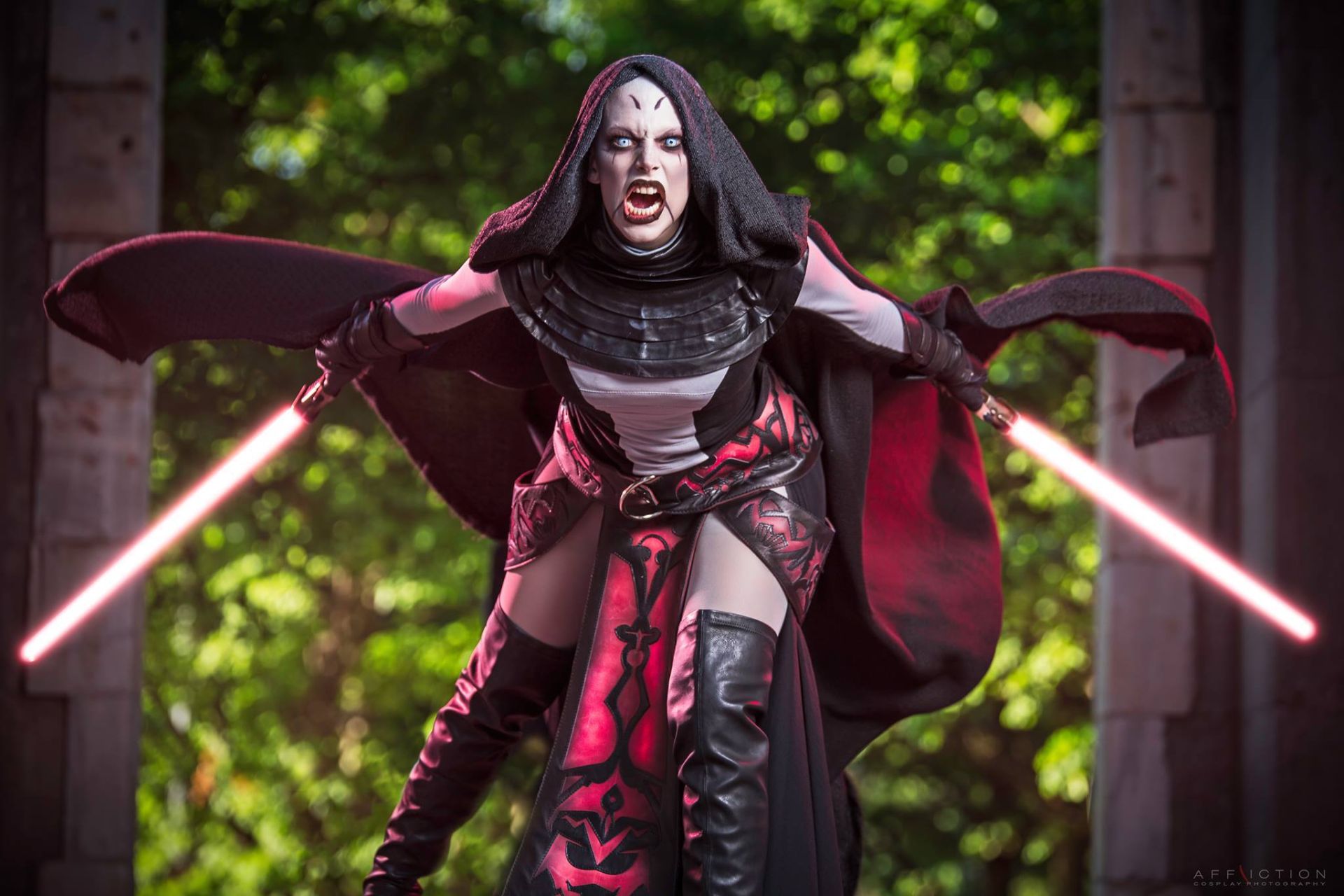Miss Sinister Delivers Stunning Cosplay Of Asajj Ventress From Star Wars Clone Wars — Geektyrant
