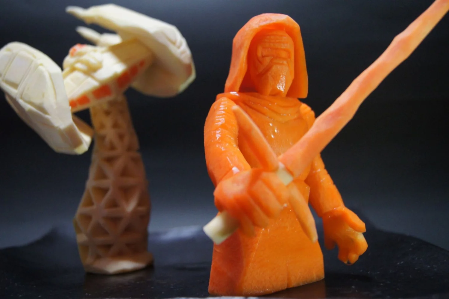 STAR WARS Has Never Looked So Delicious with These Vegetable Carvings ...