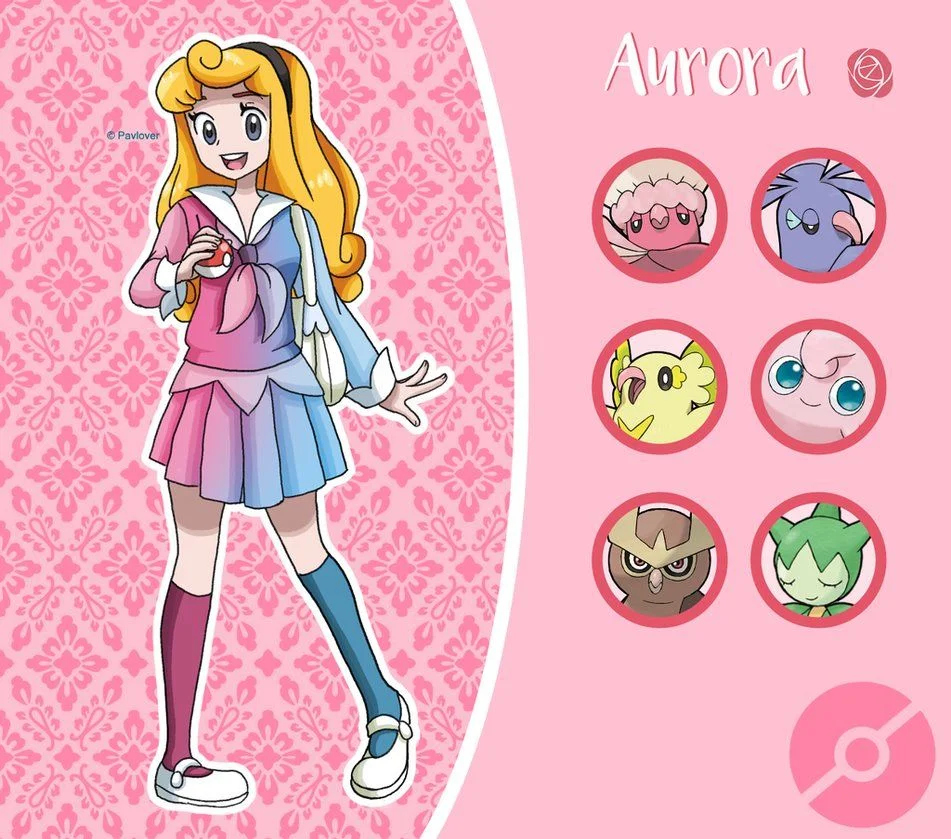 Disney Princesses Become Pokemon Trainers in Amazing Fan Art — GeekTyrant
