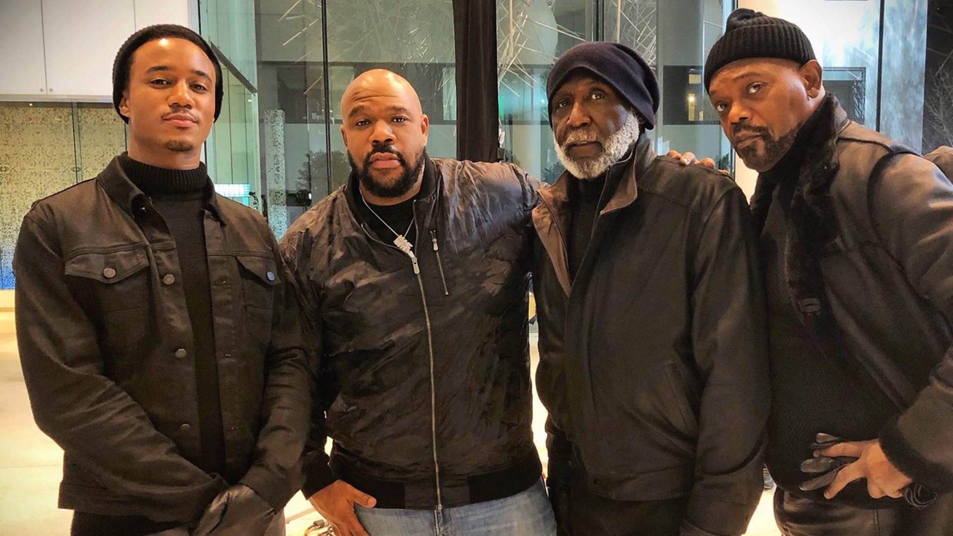 3 Generations of SHAFT Actors Unite For a Photo on the Set of the ...