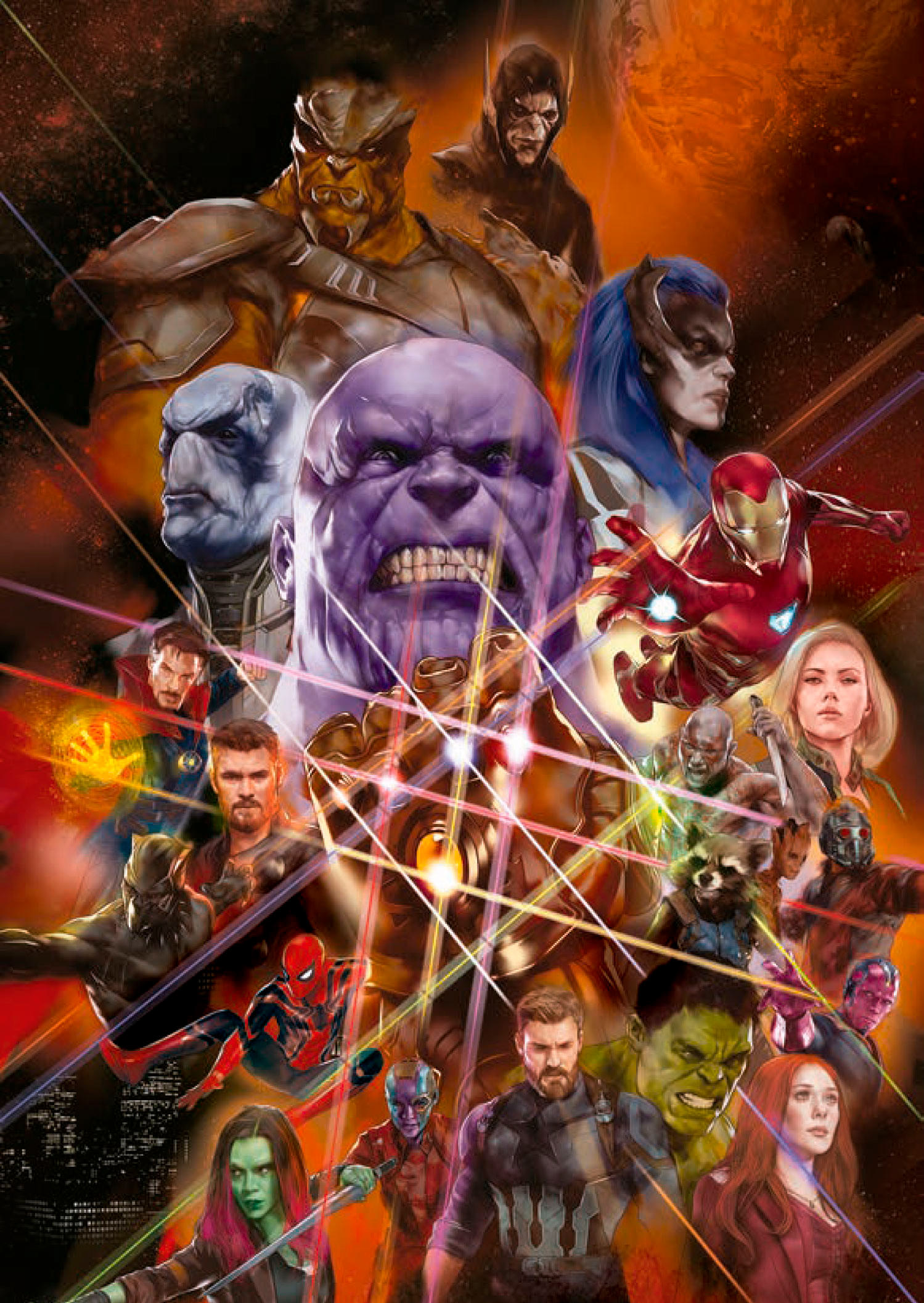 New AVENGERS: INFINITY WAR Promo Art Brings Together All The Heroes and ... New AVENGERS: INFINITY WAR Promo Art Brings Together All The Heroes and ...