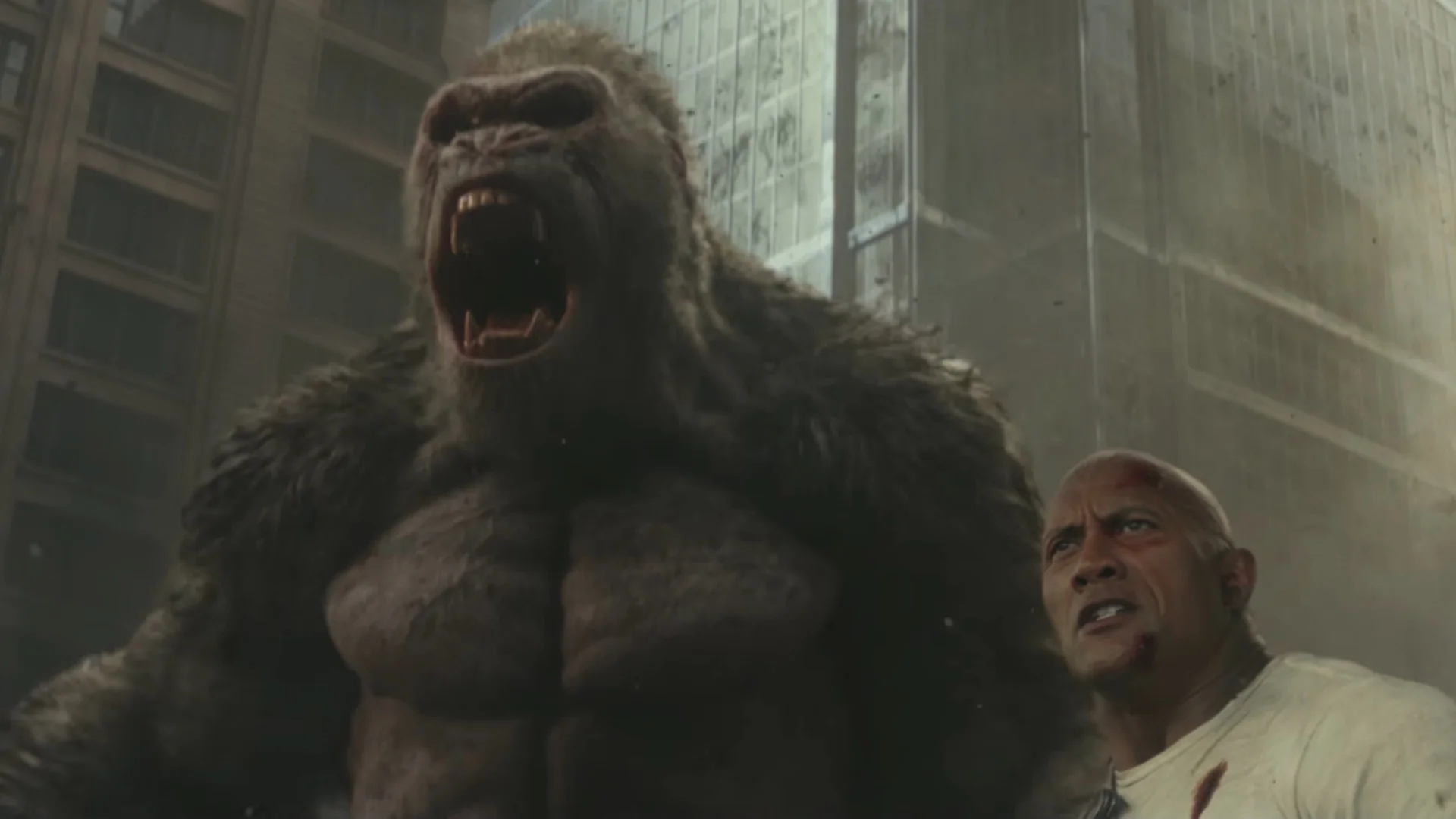 Mutated Creatures Attack in Fun New Trailer For Dwayne Johnson's ...