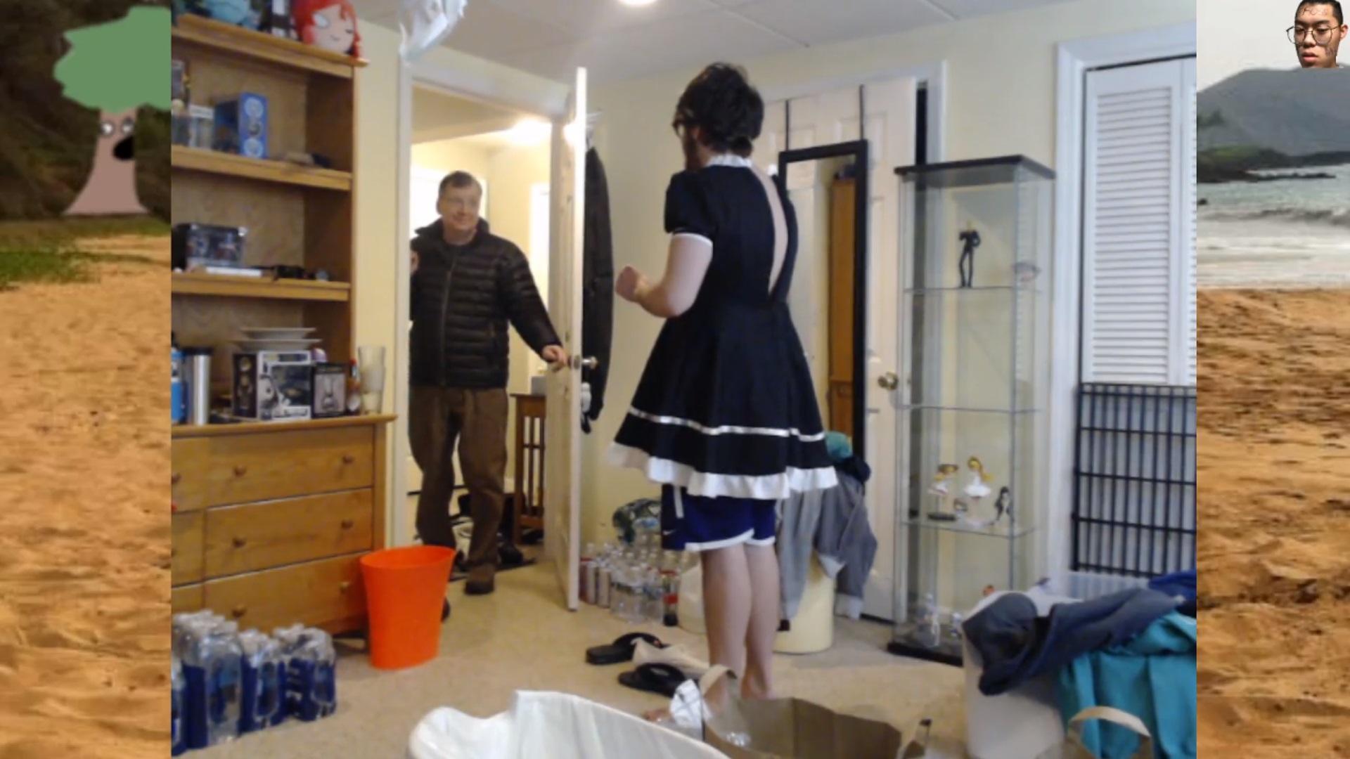 Watch This Twitch Streamer Awkwardly Try To Explain Twitch To His Father While Wearing A Maid