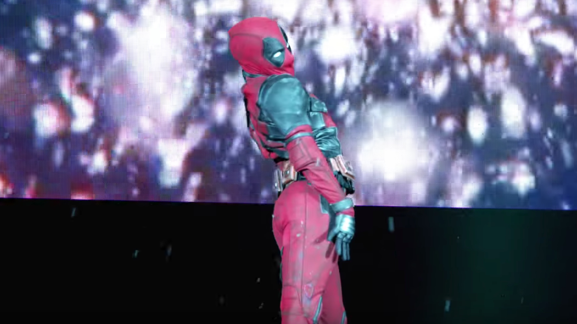 Funny Behind-The-Scenes Deadpool and Celine Dion Video and Deadpool ...